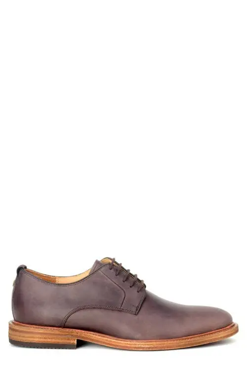 WARFIELD & GRAND Aptos Plain Toe Derby - Dk Brown