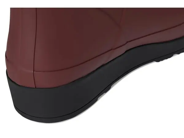 Hunter Play Shorts Ankle Boots - Red