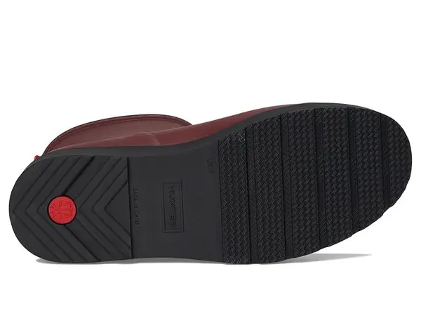 Hunter Play Shorts Ankle Boots - Red
