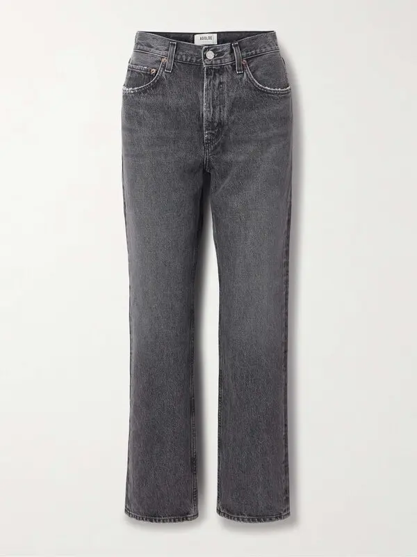 AGOLDE Valen Mid-rise Straight-leg Jeans