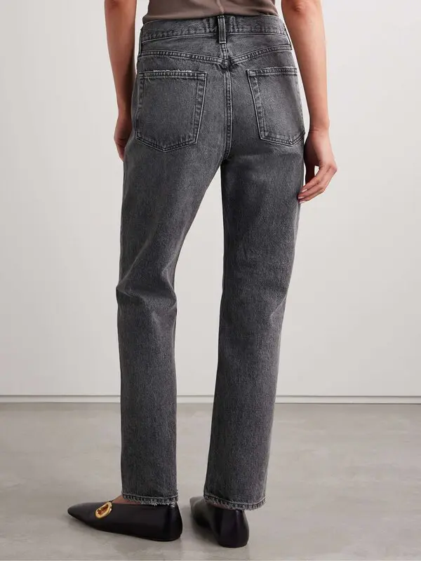 AGOLDE Valen Mid-rise Straight-leg Jeans