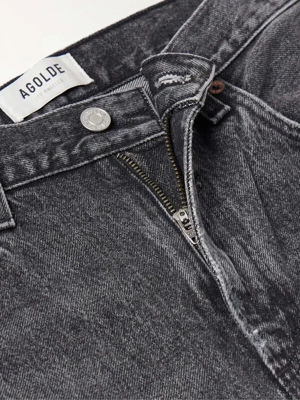 AGOLDE Valen Mid-rise Straight-leg Jeans