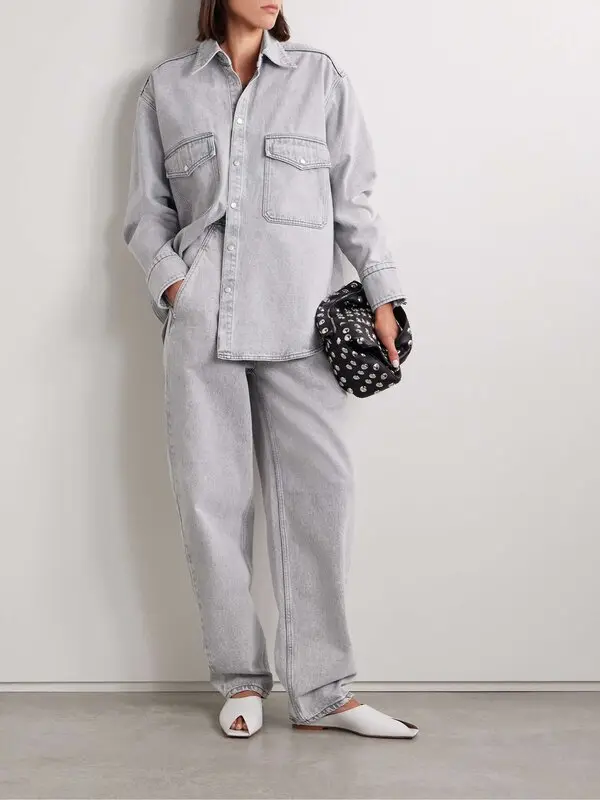 PETAR PETROV Oversized Denim Shirt