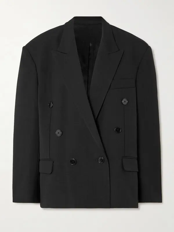 Isabel Marant Klero Oversized Wool-twill Blazer