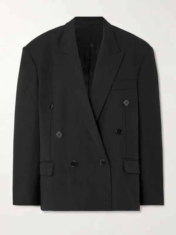 Isabel Marant Klero Oversized Wool-twill Blazer