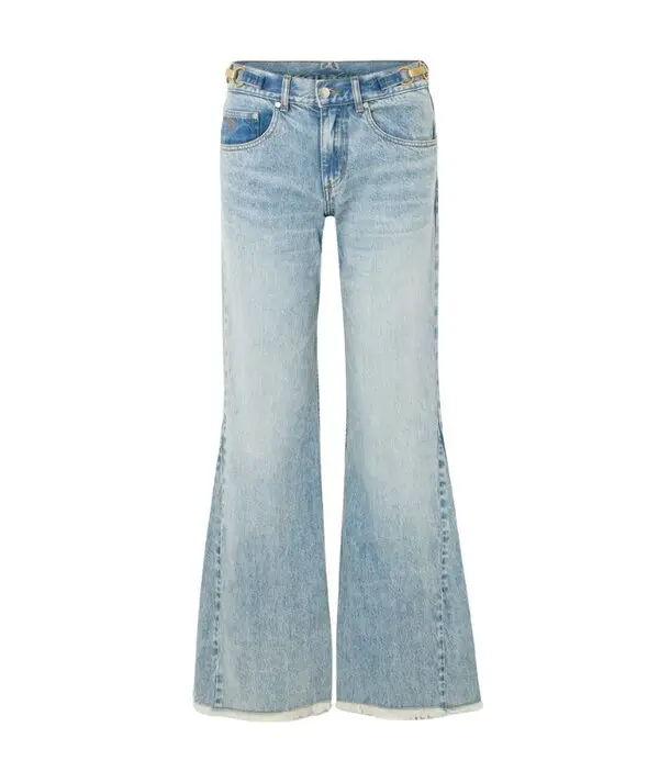 Stella McCartney Frayed Flared Jeans