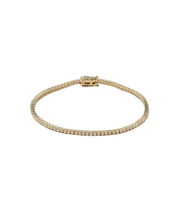 SYDNEY EVAN 14-karat Diamond Tennis Bracelet - Gold