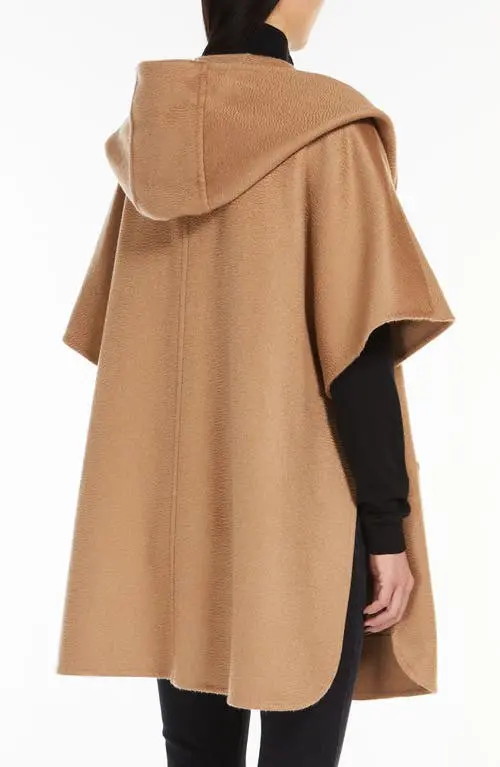 Max Mara Dorico Belted Cashmere Cape
