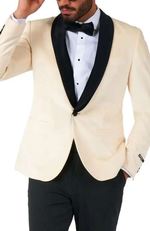 Opposuits Ivory Champaigne Dinner Jacket - White
