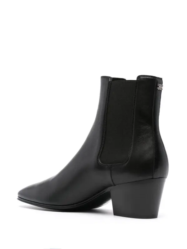 Casadei 50mm Leather Boots