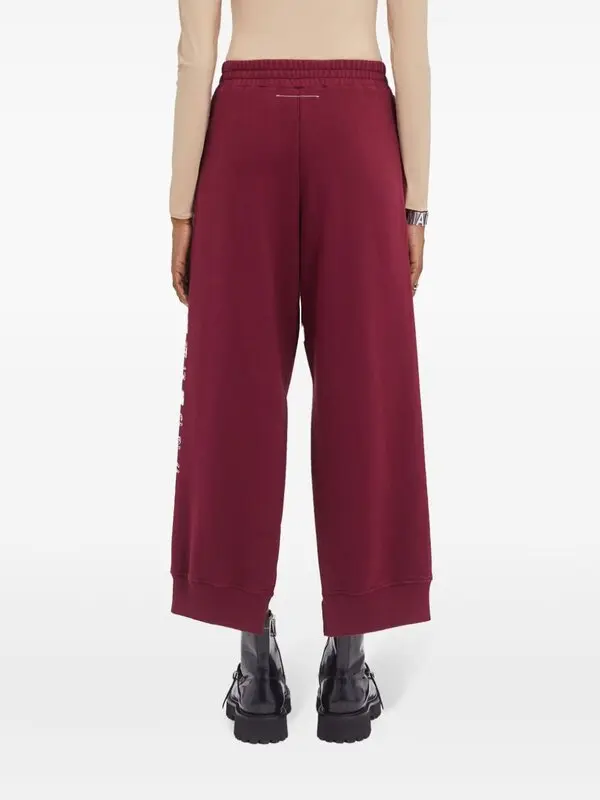 MAISON MARGIELA Signature Numbers Motif Sweatpants