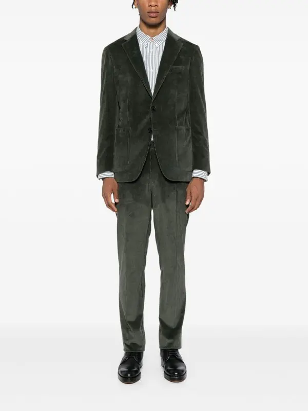 Canali Corduroy Single-breasted Suit