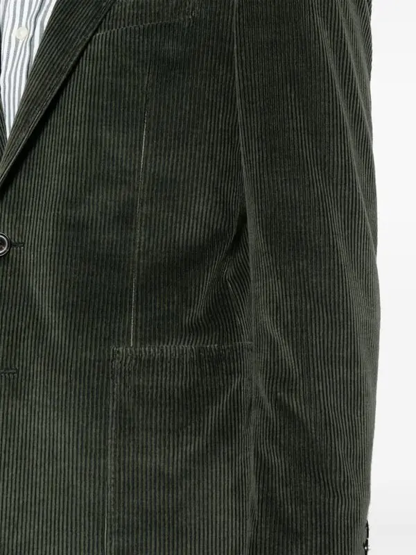 Canali Corduroy Single-breasted Suit