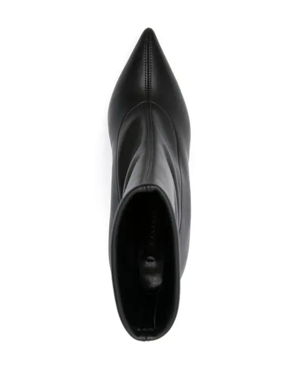 Casadei 120mm Blade Boots - Black