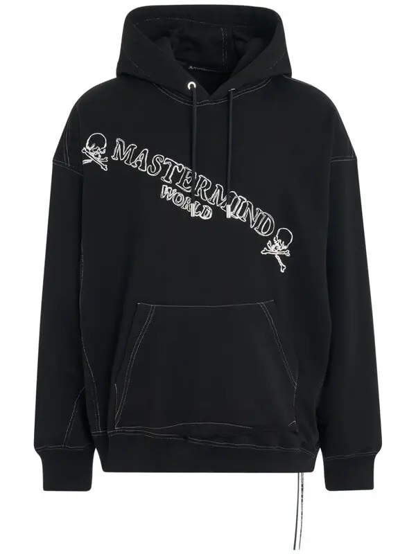 MASTERMIND WORLD Printed Cotton Hoodie
