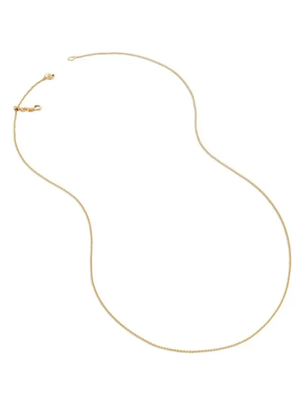 Monica Vinader Fine Chain Necklace - Gold