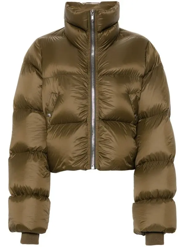 Rick Owens Turtle Jacket - Green