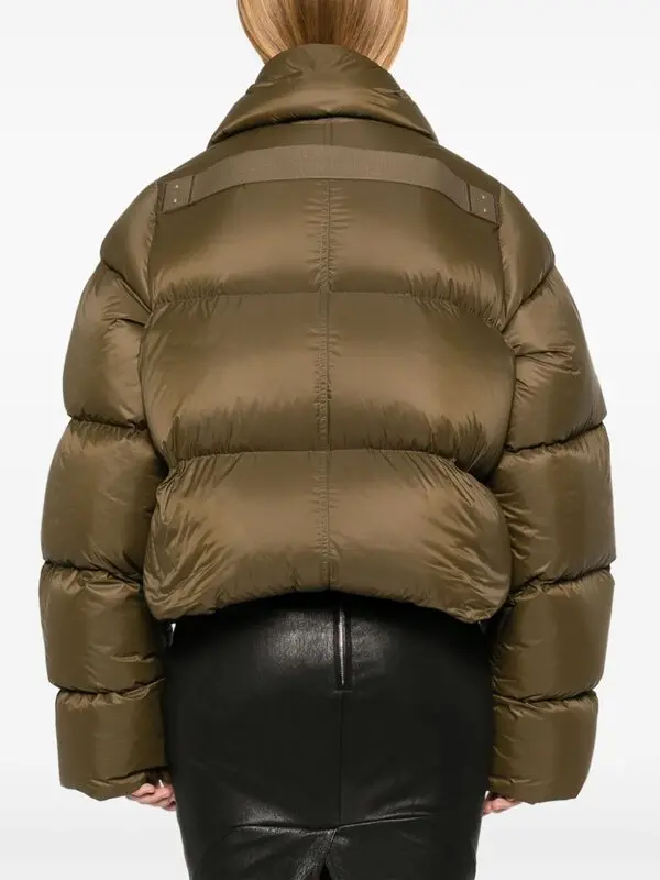 Rick Owens Turtle Jacket - Green