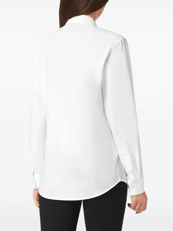 Philipp Plein Poplin Shirt - White