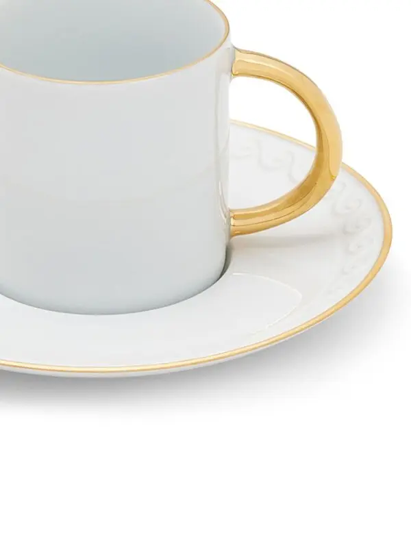 L'Objet Neptune Espresso Cups And Saucer