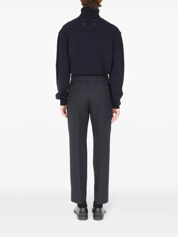 MAISON MARGIELA Virgin-wool Cropped Trousers