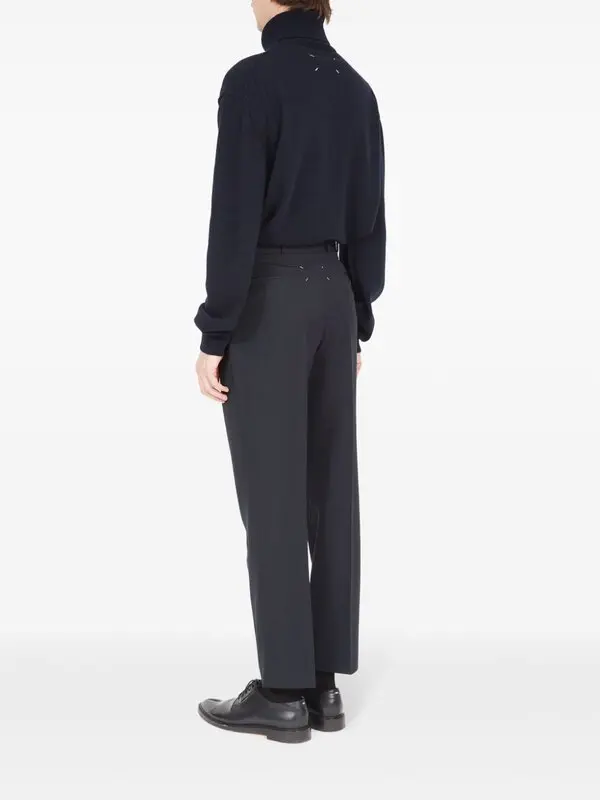 MAISON MARGIELA Virgin-wool Cropped Trousers