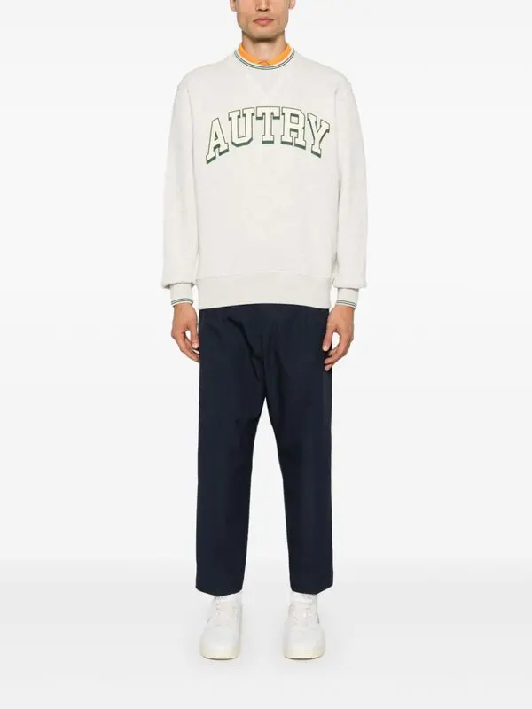 AUTRY Logo-print Sweatshirt - Grey