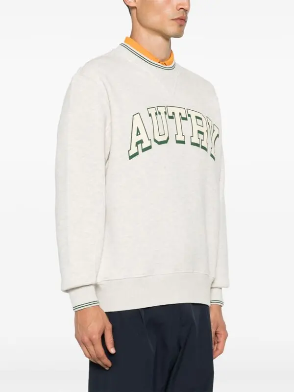 AUTRY Logo-print Sweatshirt - Grey