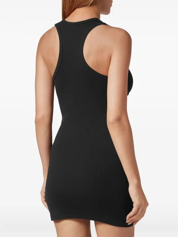 Philipp Plein Crystal-embellished Minidress