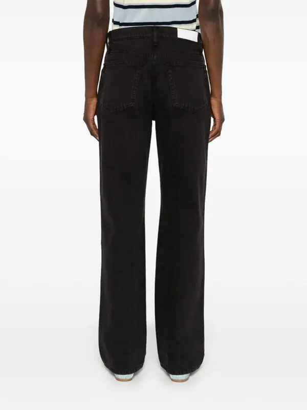 RE/DONE High-waisted Flared-leg Jeans