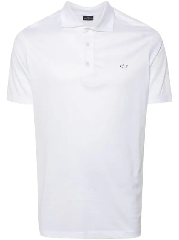 Paul & Shark Cotton Polo Shirt - White