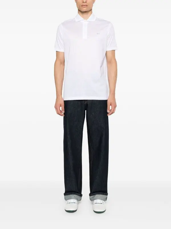 Paul & Shark Cotton Polo Shirt - White