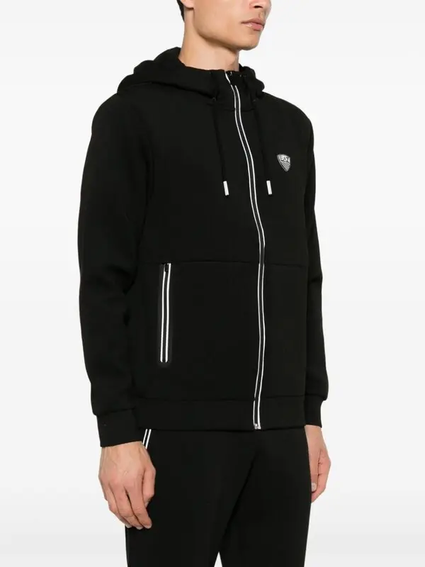 Emporio Armani Rubberised Logo Hoodie
