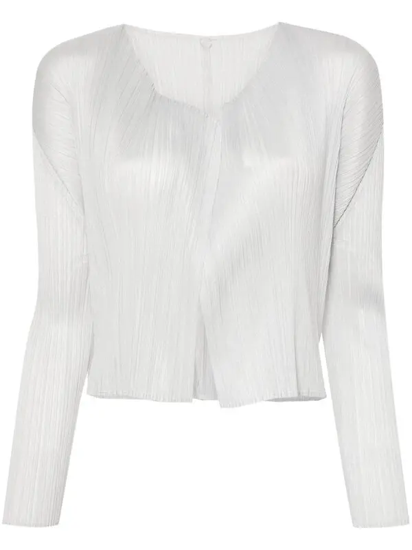 Issey Miyake Plissé Jacket - Grey