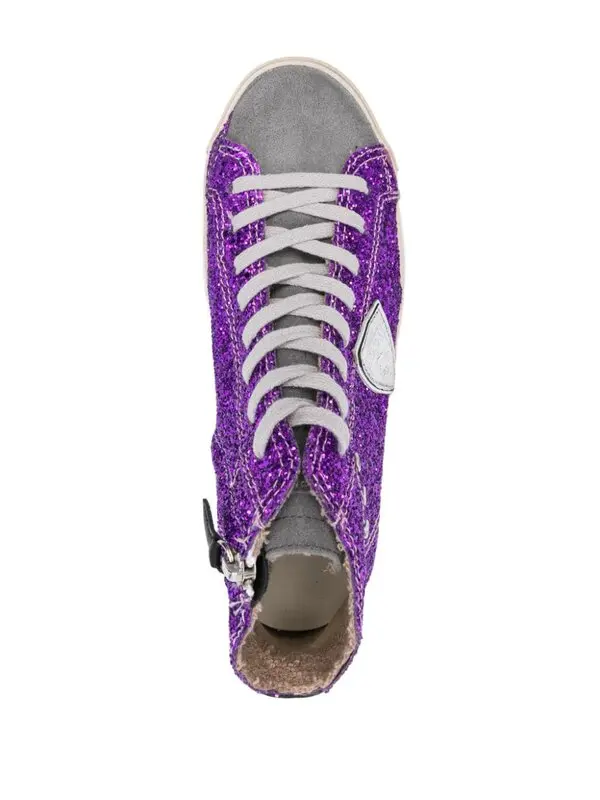 Philippe Model High-top Sneakers - Purple