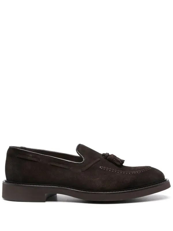 DOUCAL'S Tassel-detailed Loafers - Brown