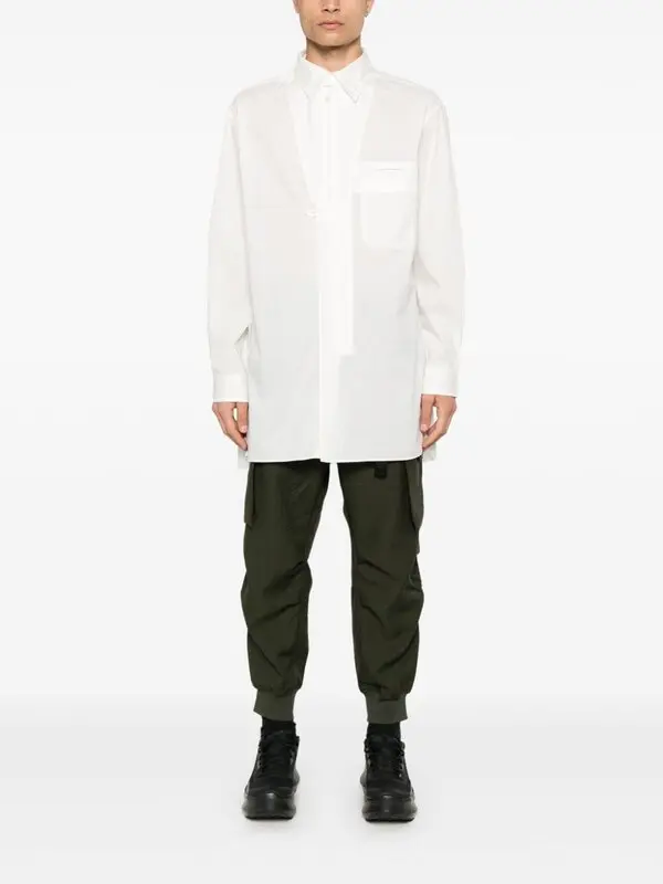 Y3 Logo-print Trousers