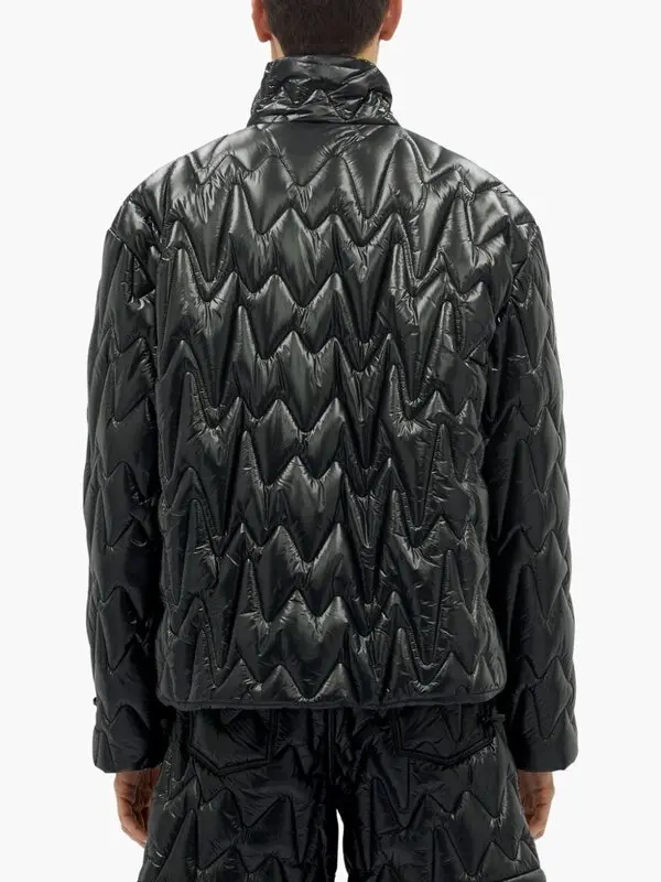 MSGM Quilted Padded Jacket - Black
