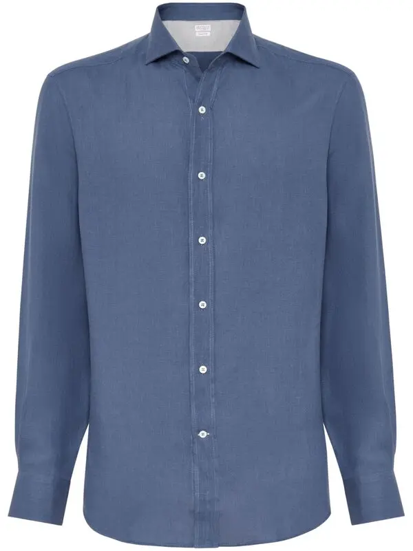 Brunello Cucinelli Long-sleeve Button-up Shirt