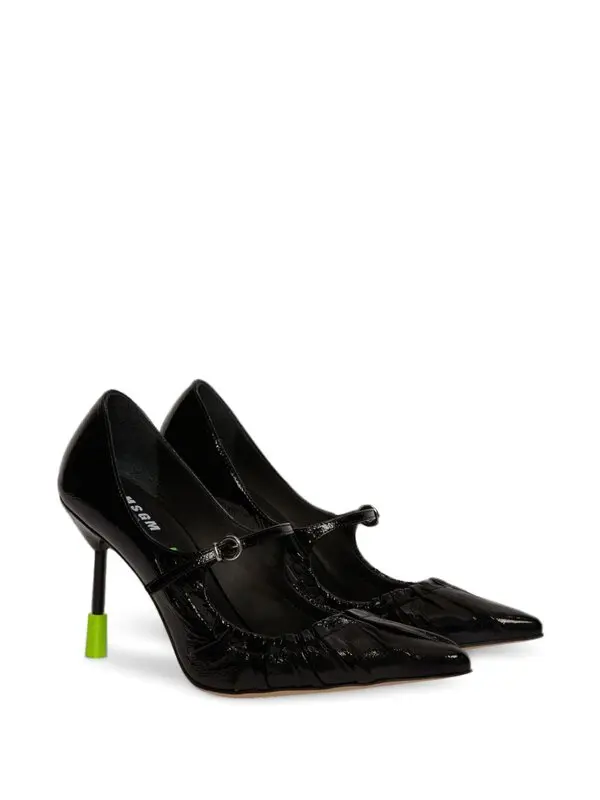 MSGM 90mm Iconic Heel Pumps