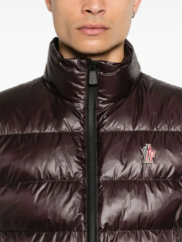 Moncler Panelled Gilet - Purple