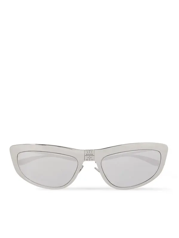 Givenchy Mirrored D-frame Sunglasses - Silver
