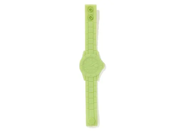 A BATHING APE Silicon Bracelet - Green