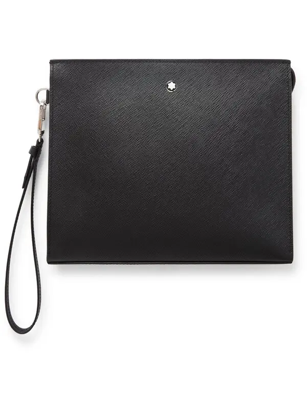 Montblanc Textured-leather Pouch