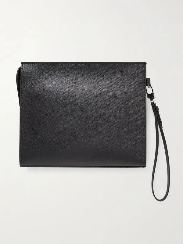 Montblanc Textured-leather Pouch