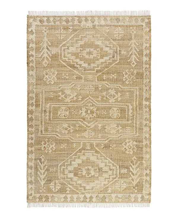 LR HOME Birch Birch-82845 Area Rug, 7'9 X 9'9 - Beige/ivory