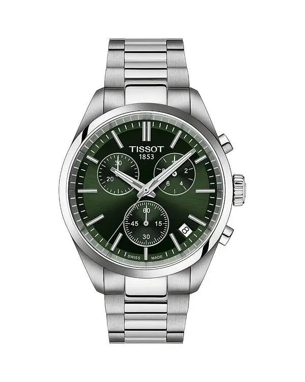 TISSOT Pr 100 Chronograph 40mm - Green/silver