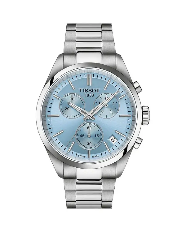 TISSOT Pr 100 Chronograph 40mm - Blue/silver