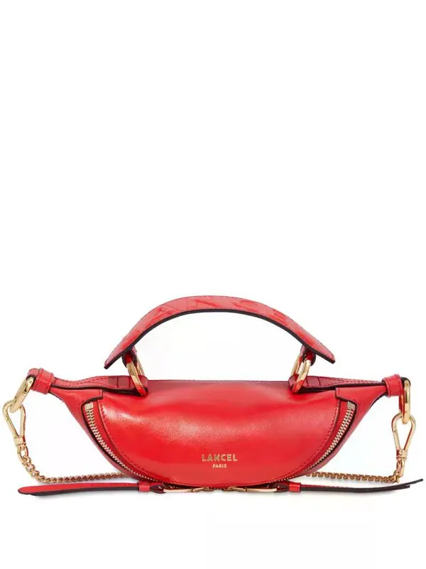 LANCEL Origami Mini Crossbody Bag - Red