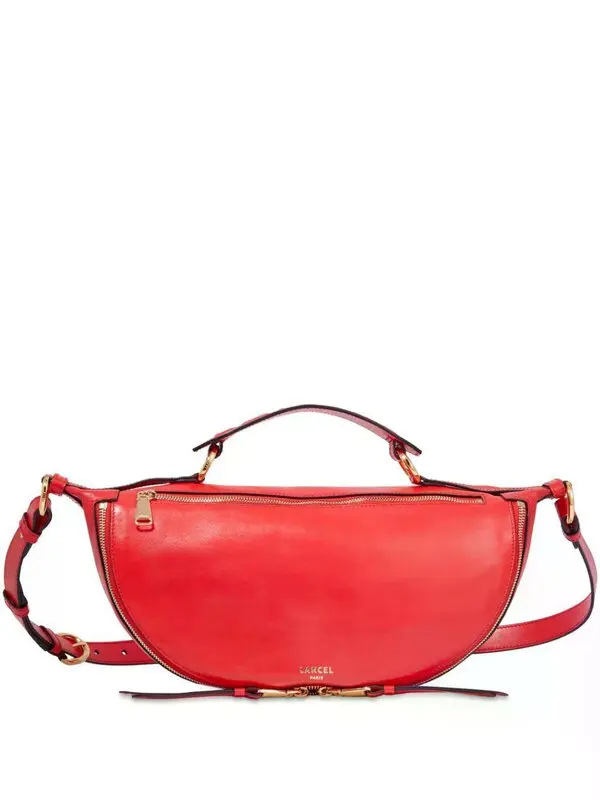 LANCEL Origami Leather Crossbody Bag